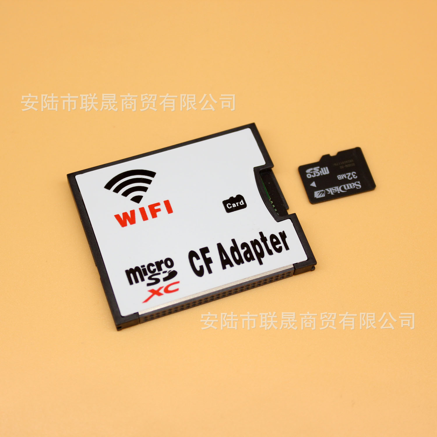 全新tf转wifi cf卡micro sd转cf卡套 适用主流单反相机cf转接卡-阿里巴巴