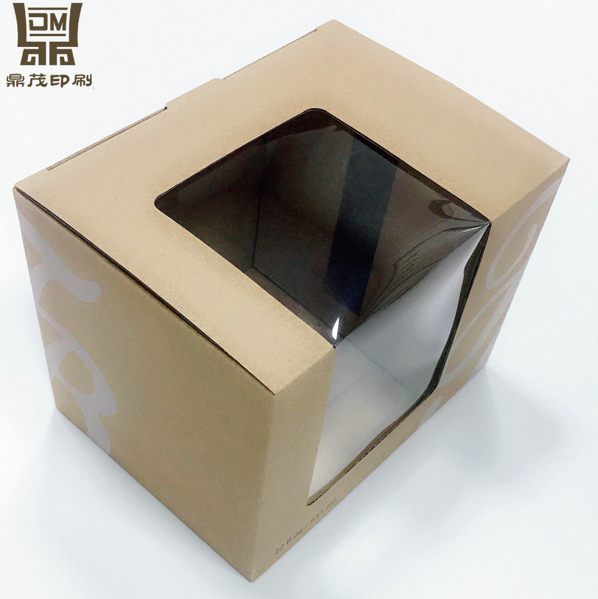 东莞牛皮纸包装盒定做 开窗盒 胶片盒 瓦楞纸盒-阿里巴巴