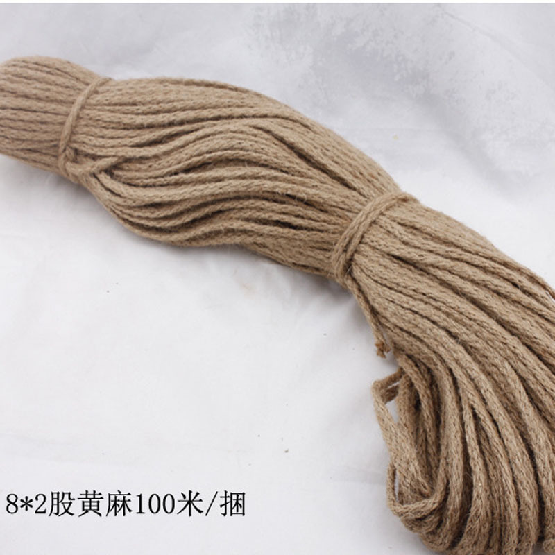 Supply Factory Direct Sales 1-10mm Multi-Specification round Hemp Rope ...