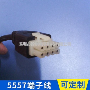 电子5557端子线加工 电脑连接端子线5557电脑线束-阿里巴巴