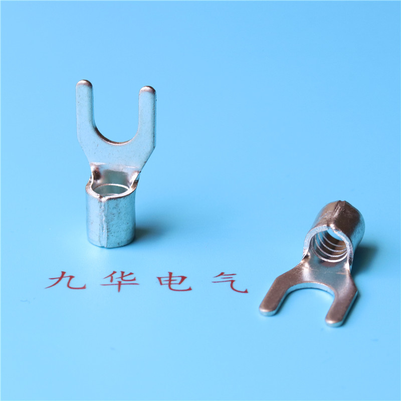 叉形裸端头SNB8-6冷压接线端子UT8-6铜接线鼻子-阿里巴巴