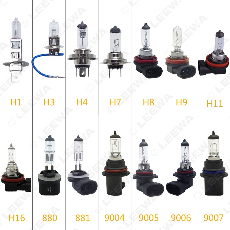 12V H1 H3 H4 H7 H8 H11 12V H1 H3 H4 H7 H8 H11