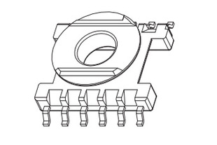 ER14.5YC-ER-1402 6+6P骨架BOBBIN,变压器骨架，电感底座-阿里巴巴