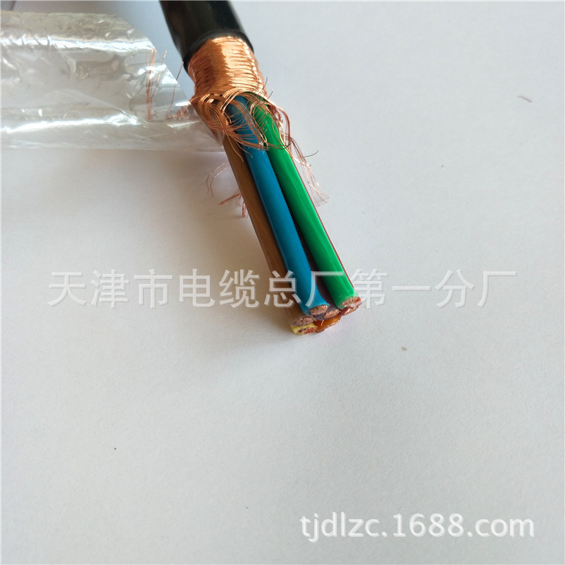 ZN KVVP22 4*2.5 阻燃耐火铠装屏蔽控制电缆 无氧铜生产 质量保障-阿里巴巴