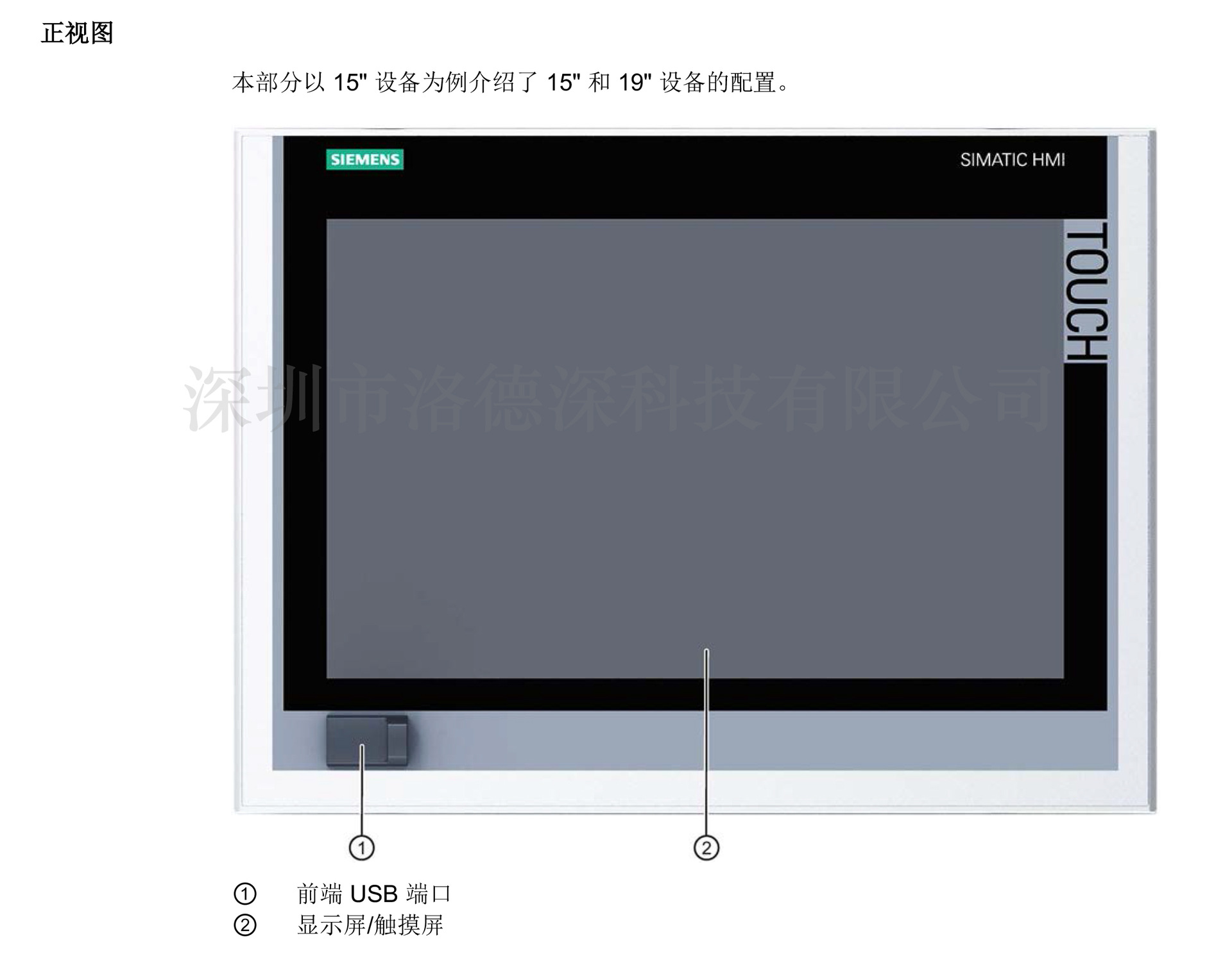 HMI人机界面SIMATIC IPC277E德国西门子嵌入式触摸式一体工控机