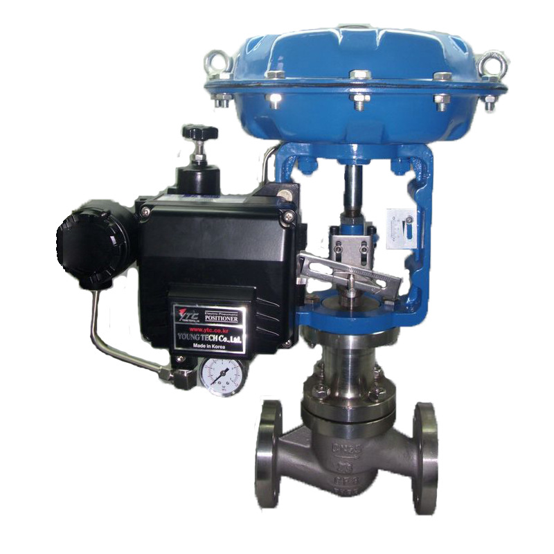 厂家销售 【气动调节阀】气动薄膜调节阀 单座铸钢ZJHP-16C DN50-阿里巴巴