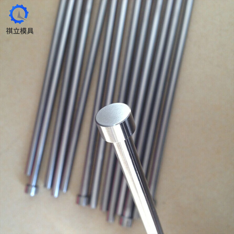 正宗SKD61全硬耐热模具顶针H13真空氮化顶针65MN塑胶模推杆圆顶杆-阿里巴巴