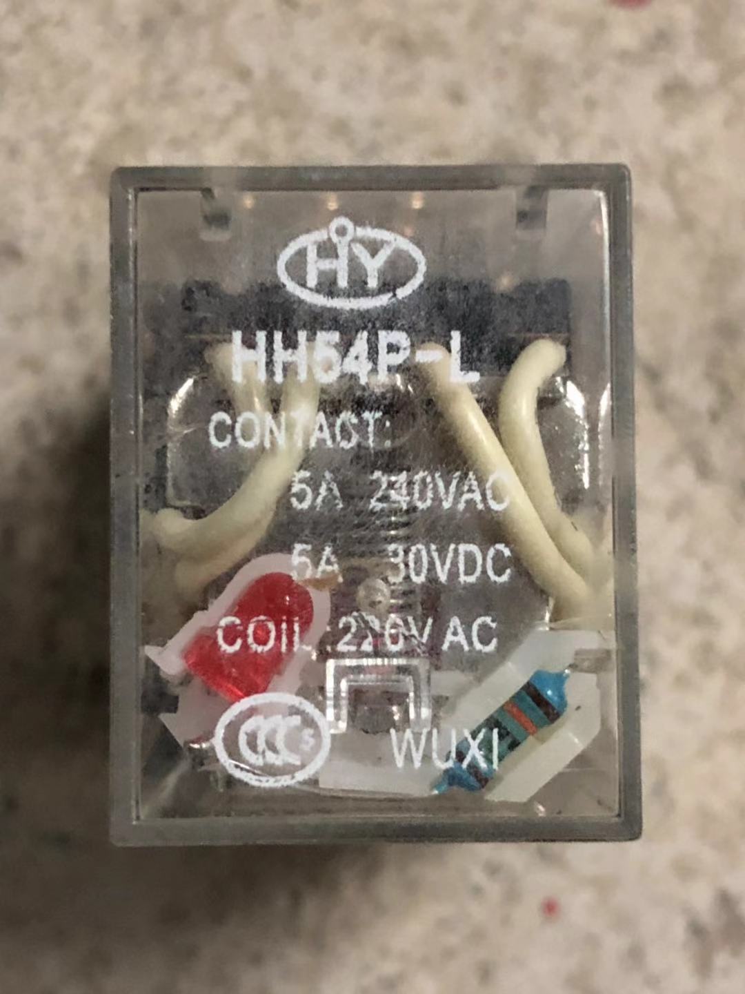 原装现货 HY HH52P-L HH54P-L AC220V DC24V 华阳继电器-阿里巴巴