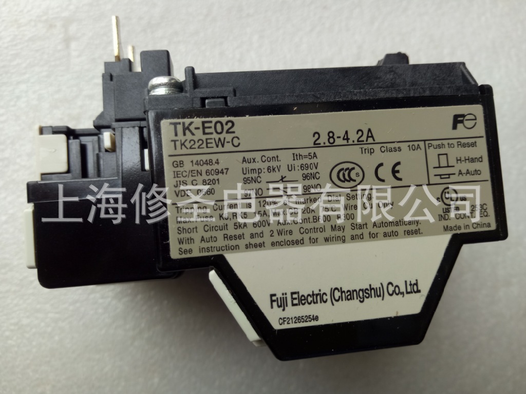 Fe常熟富士热过载继电器TK-E02原厂已停产正品TK26全系列现货替代-阿里巴巴