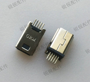 MICRO USB公头 10P公头 全铜USB连接器 MINI USB插头 10P夹板公头-阿里巴巴