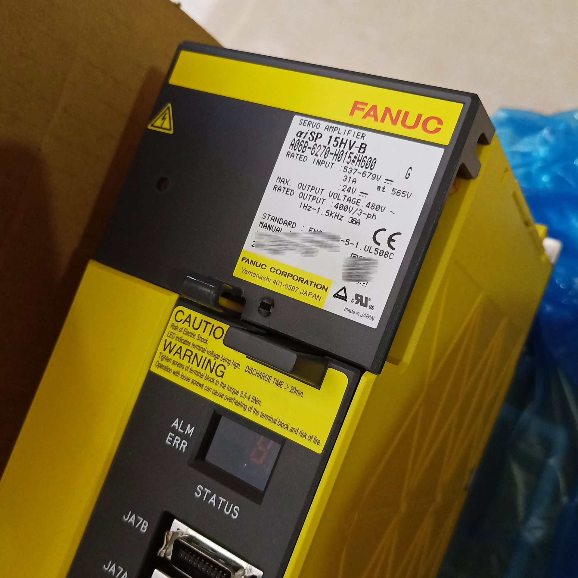A06B-6270-H015#H600 FANUC发那科主轴伺服放大器原装全新现货-阿里巴巴
