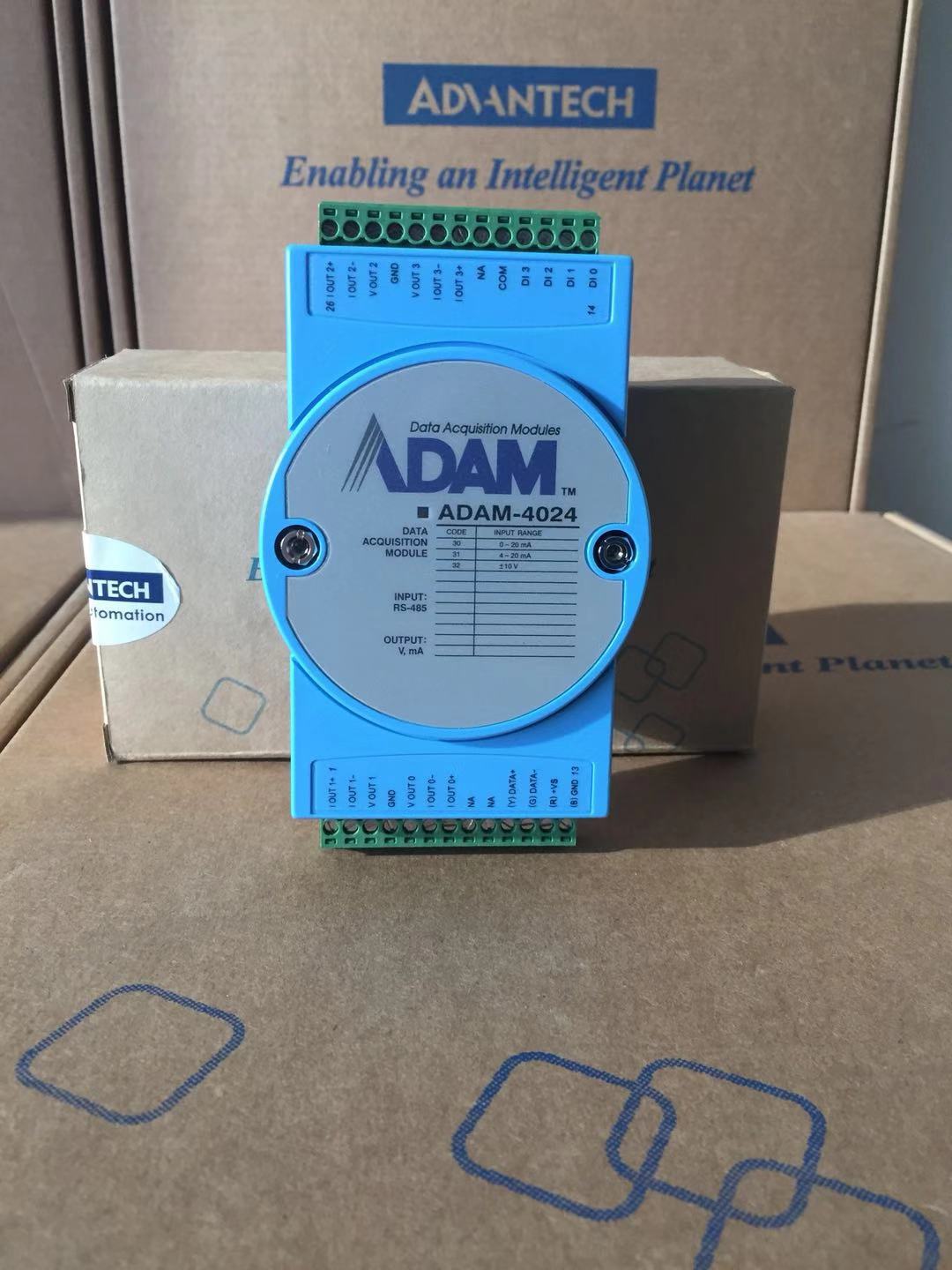 台湾研华ADAM-4024-B1E远程I/O模块4路模拟量输出12位分辨率-阿里巴巴