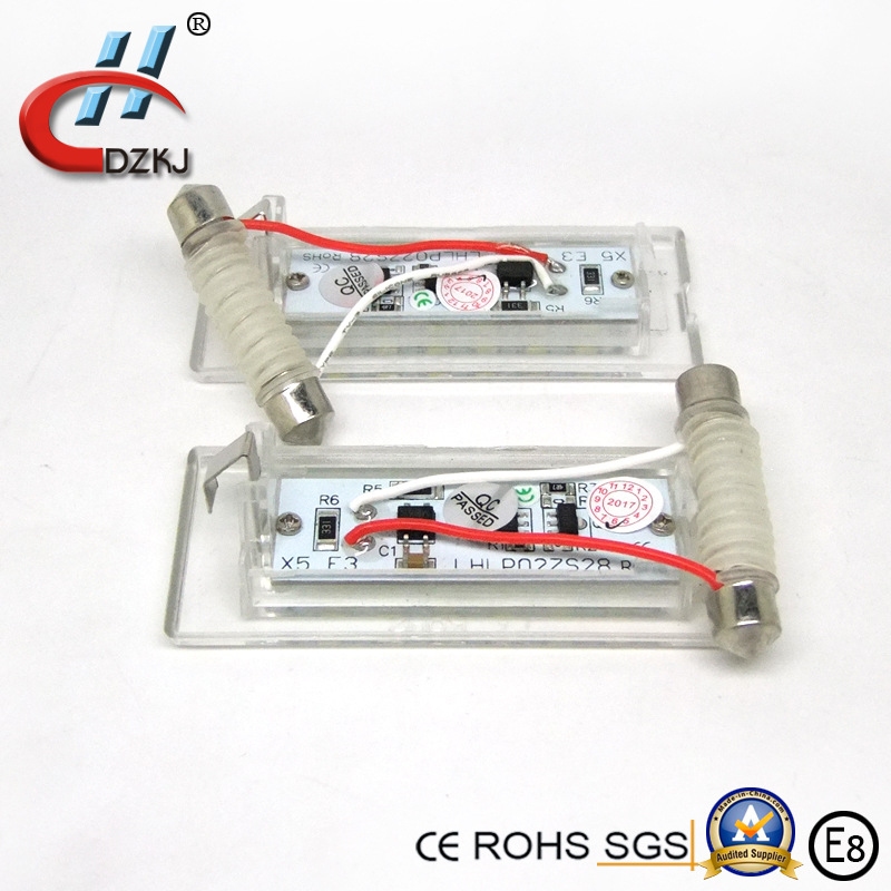 现货LED牌照灯适用于宝马BMW X5 E53 X3 E83车灯原装位车牌灯总成-阿里巴巴