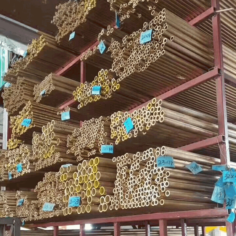 H62黄铜管切割加工 H65黄铜薄壁精密管折弯封口 厚壁H59黄铜管-阿里巴巴