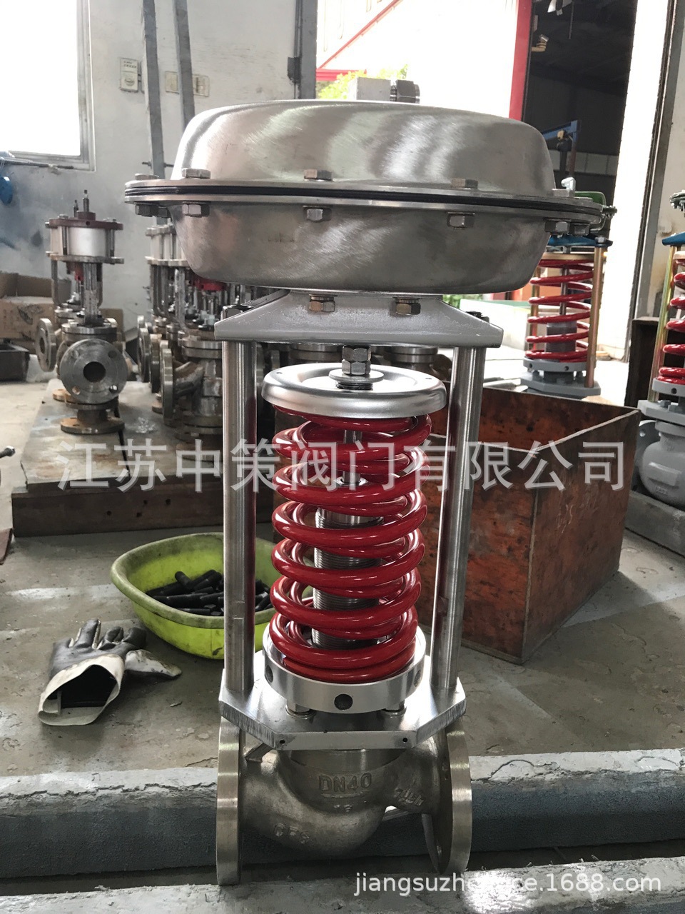 ZZYP-16B自力式压力调节阀ZZYP-16K蒸汽氮气气体减压稳压阀泄压阀-阿里巴巴