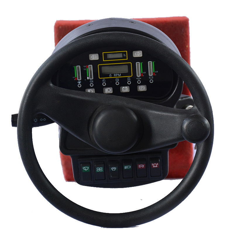 总成配套加工定制 工程机械车小型叉车方向机总成 仪表 方向盘-阿里巴巴