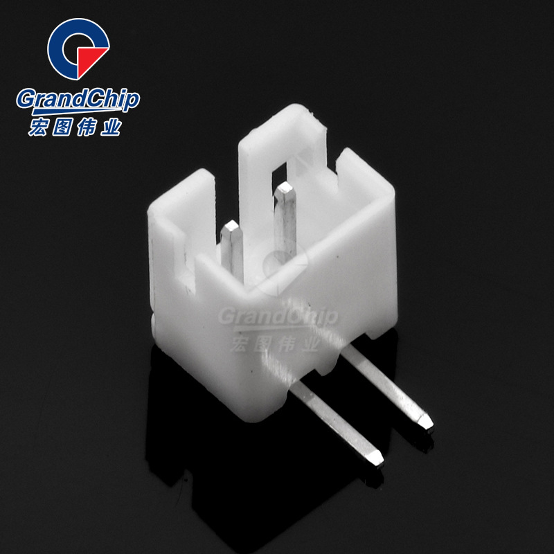 连接器PH2.0 2AW 间距2.0mm弯针母座 2Pin 90度弯针插座 接插件-阿里巴巴