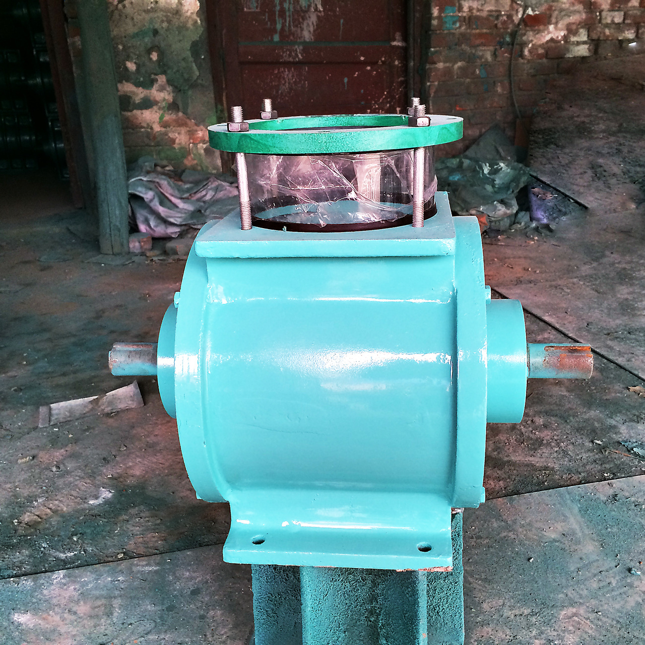 Air shutter cast iron high seal rotary valve closing valve ash ...