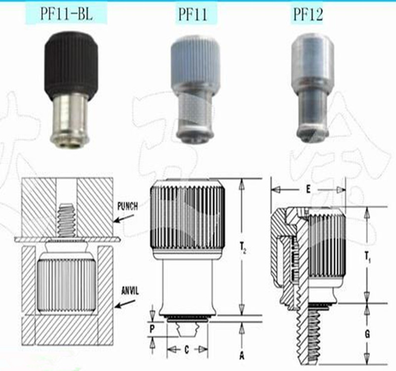 供应PF11-M3/m4/m5/m6 机柜圆头弹簧螺钉 黑色松不脱手紧面板螺丝-阿里巴巴