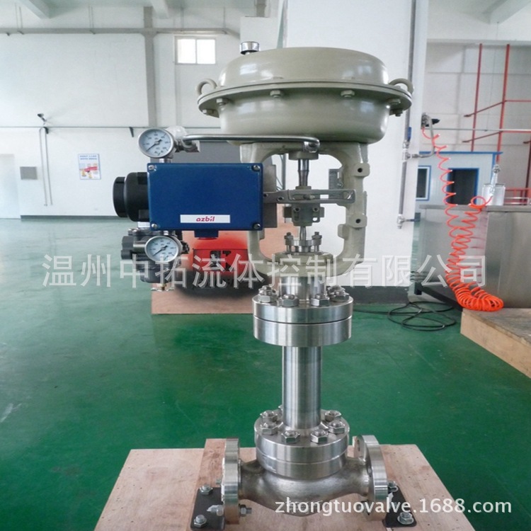 ZJHM-16K气动薄膜套筒调节阀DN50高温蒸气自动气动调节阀DN65 100-阿里巴巴