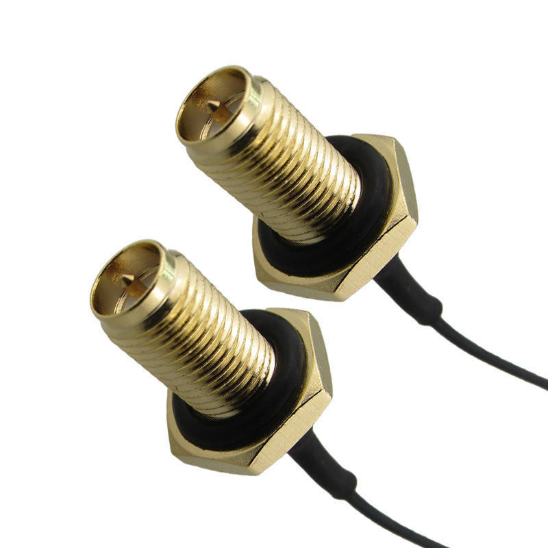 SMA射频连接线RG1.13线 SMA转IPEX 2mm薄六角防水RF射频连接线-阿里巴巴