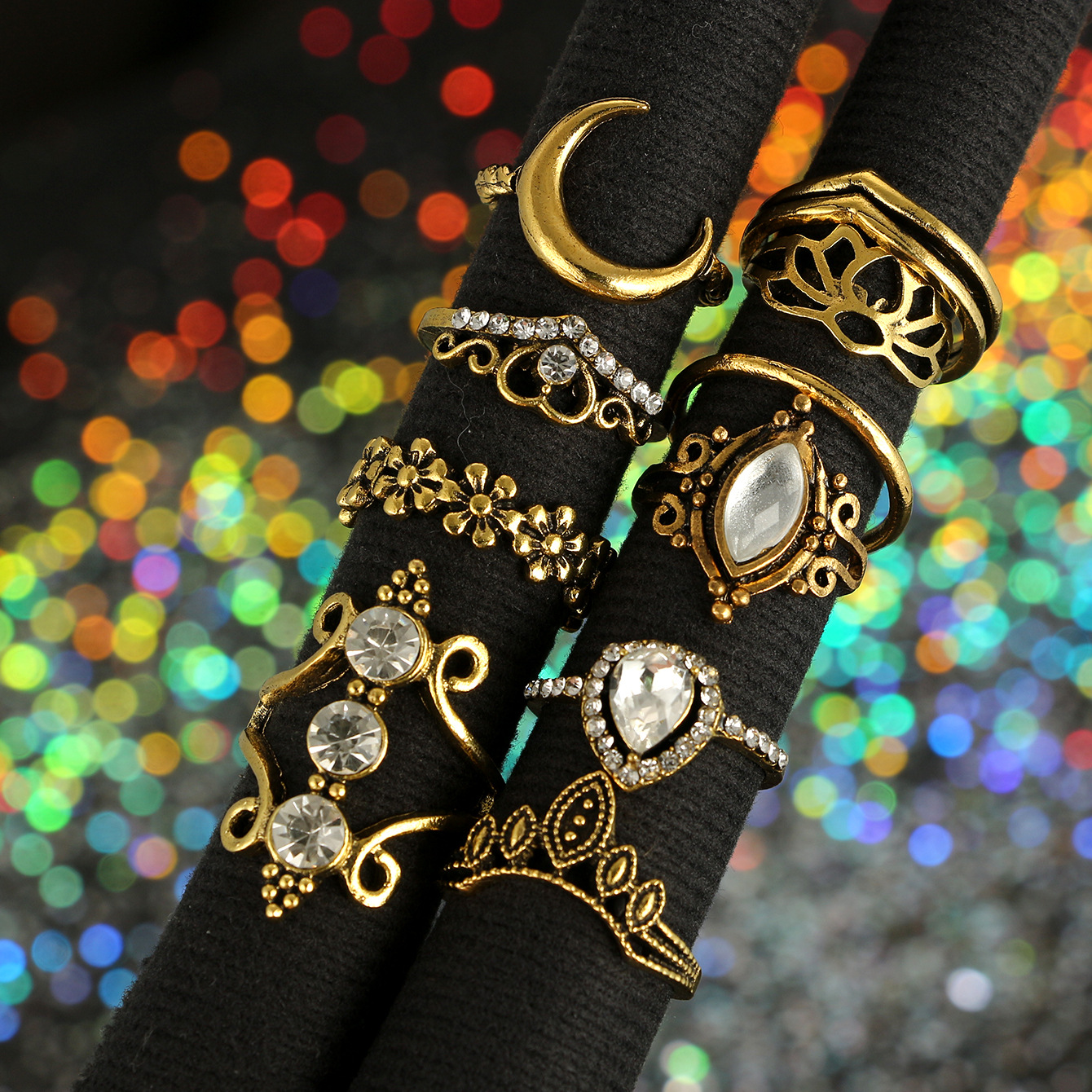 Alloy Vintage Sweetheart Jewelry Set (Alloy) NHGY2207-Alloy