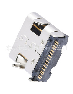 type c母头16P typec座usb3.1连接器母座插座type-c16pin母座无边-阿里巴巴