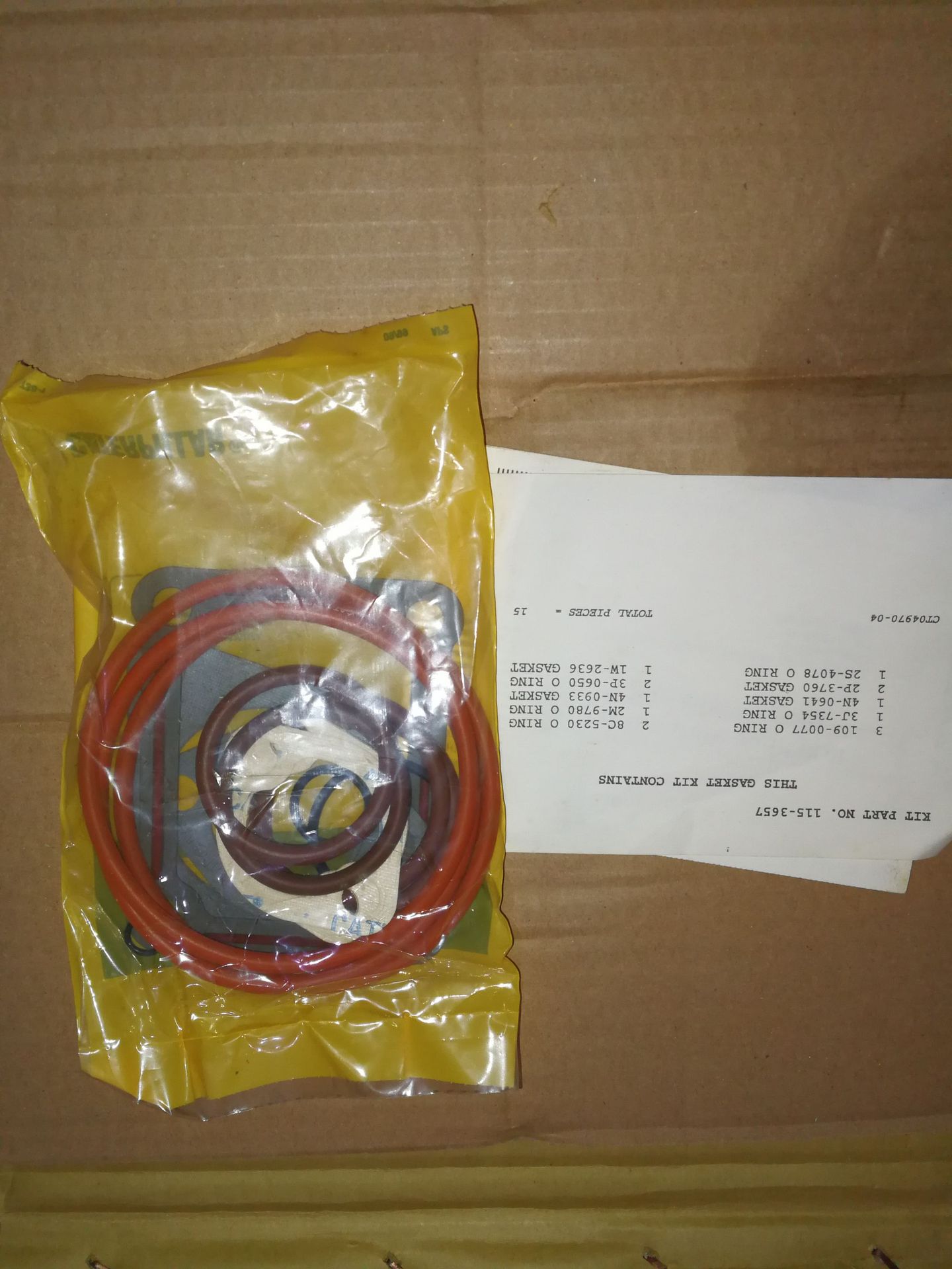 供应卡特彼勒3412发动机修理包115-3657-阿里巴巴