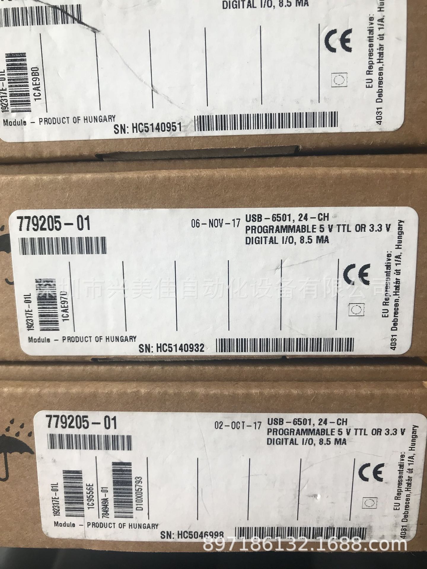 美国NI采集卡USB-6501 779205-01全新原装正品-阿里巴巴