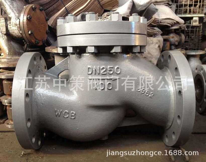 H41H-64C H41H-100C H41H-160C 高压法兰升降式止回阀-阿里巴巴