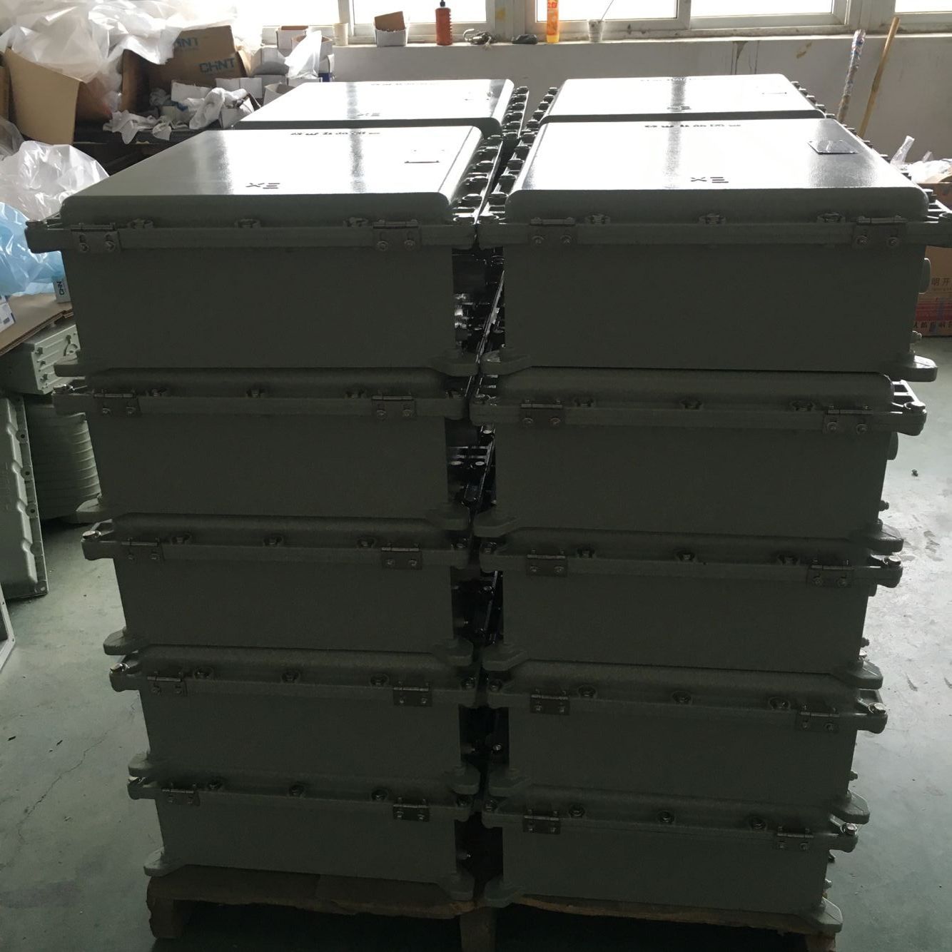 铸铝防爆接线箱 隔爆型bjx-300*400 防水接线箱500*400尺寸-阿里巴巴