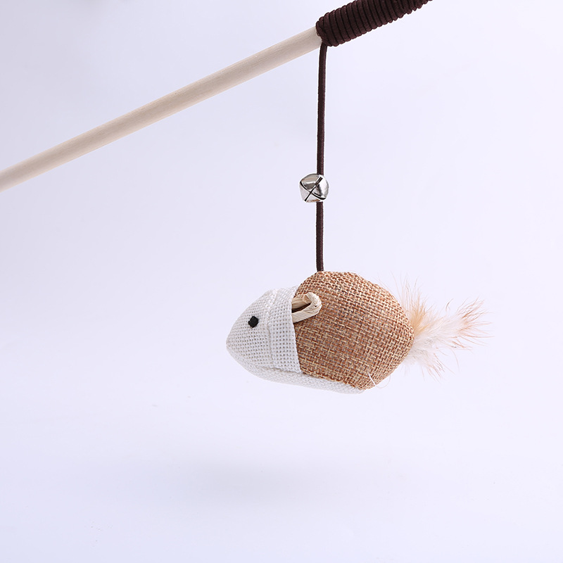 DOBO PET 猫猫玩具木杆逗猫棒创意猫咪互动外贸宠物用品厂家批发-阿里巴巴