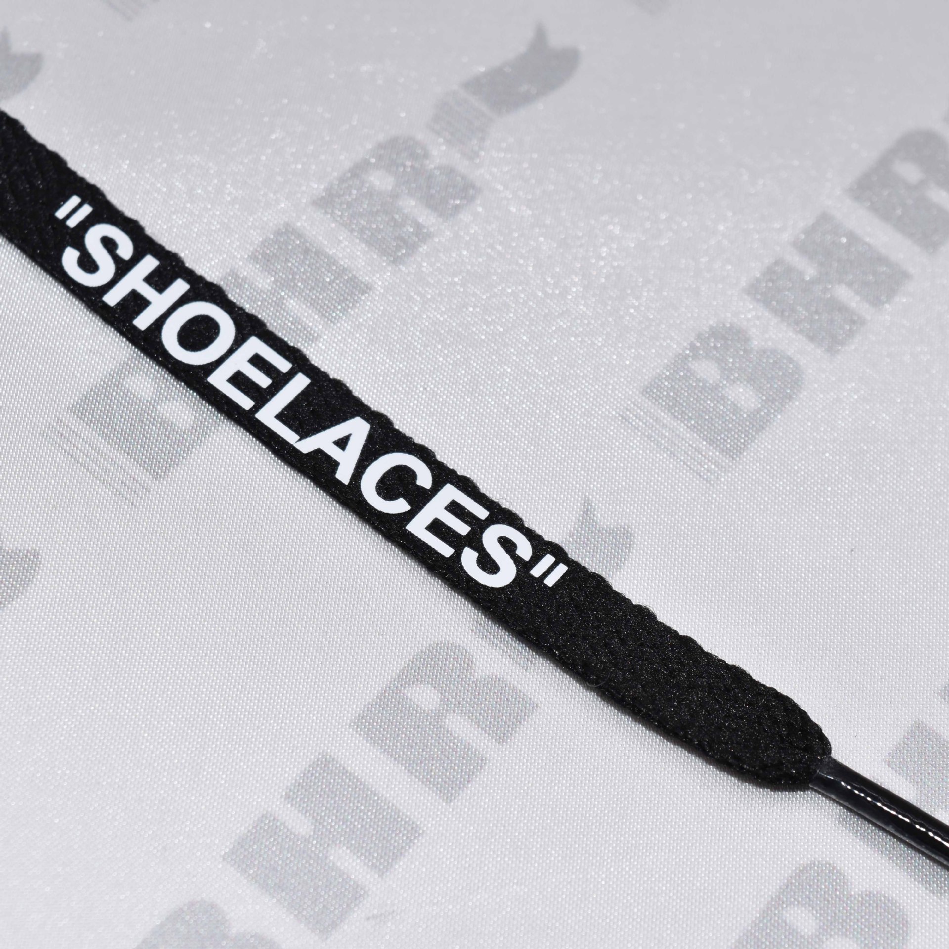 2021 New Colorful Lace Letter Font 8mm Double Sides Printed SHOELACES ...