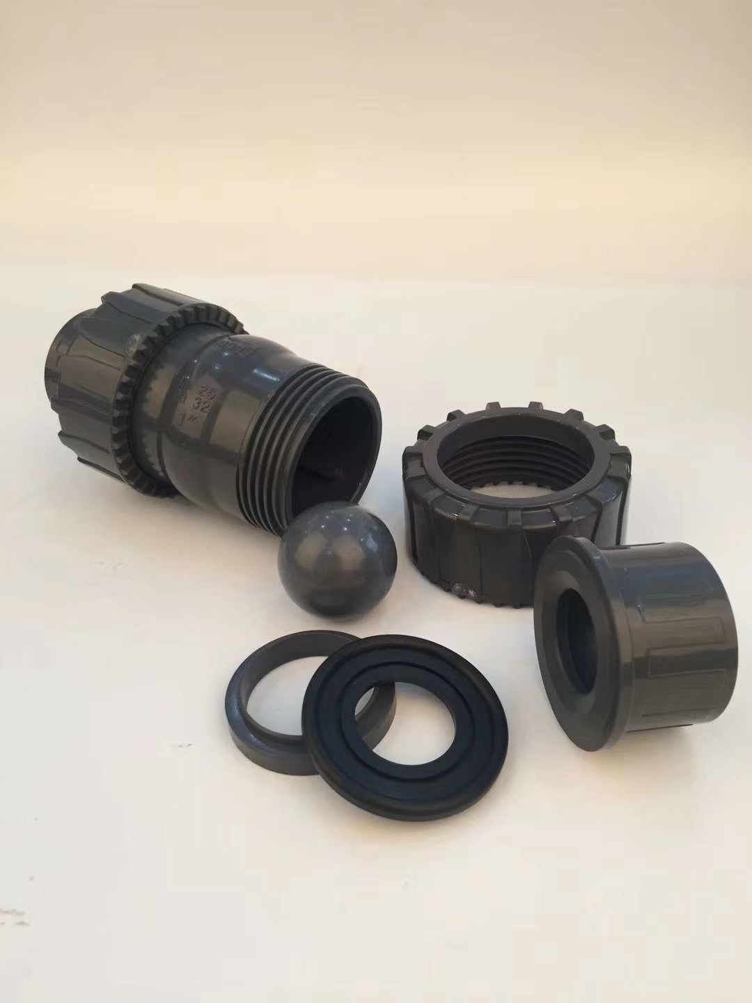 S.H单向阀UPVC球型止回阀 DN15-DN50-阿里巴巴