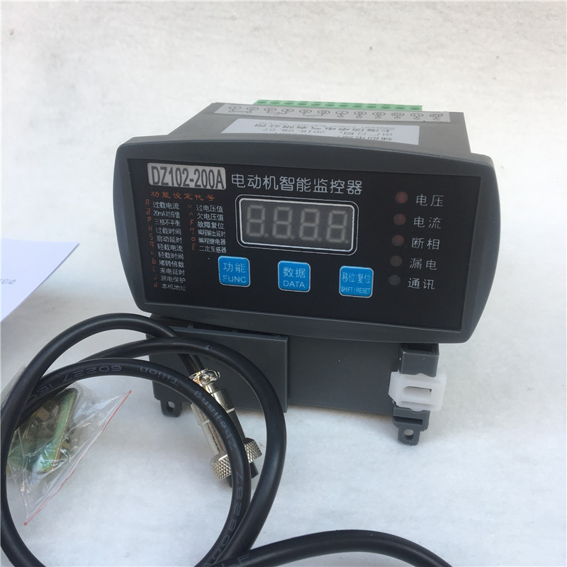 电机综合保护器 GY102-10A 20A微机数显智能监控器GY101- DZ102-阿里巴巴