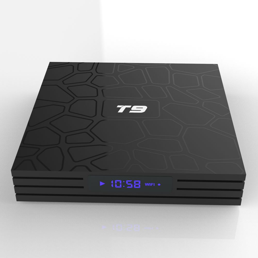 T9tvbox安卓9.04G/64G电视盒双wifi高清4k网络播放器推荐4K播放器-阿里巴巴