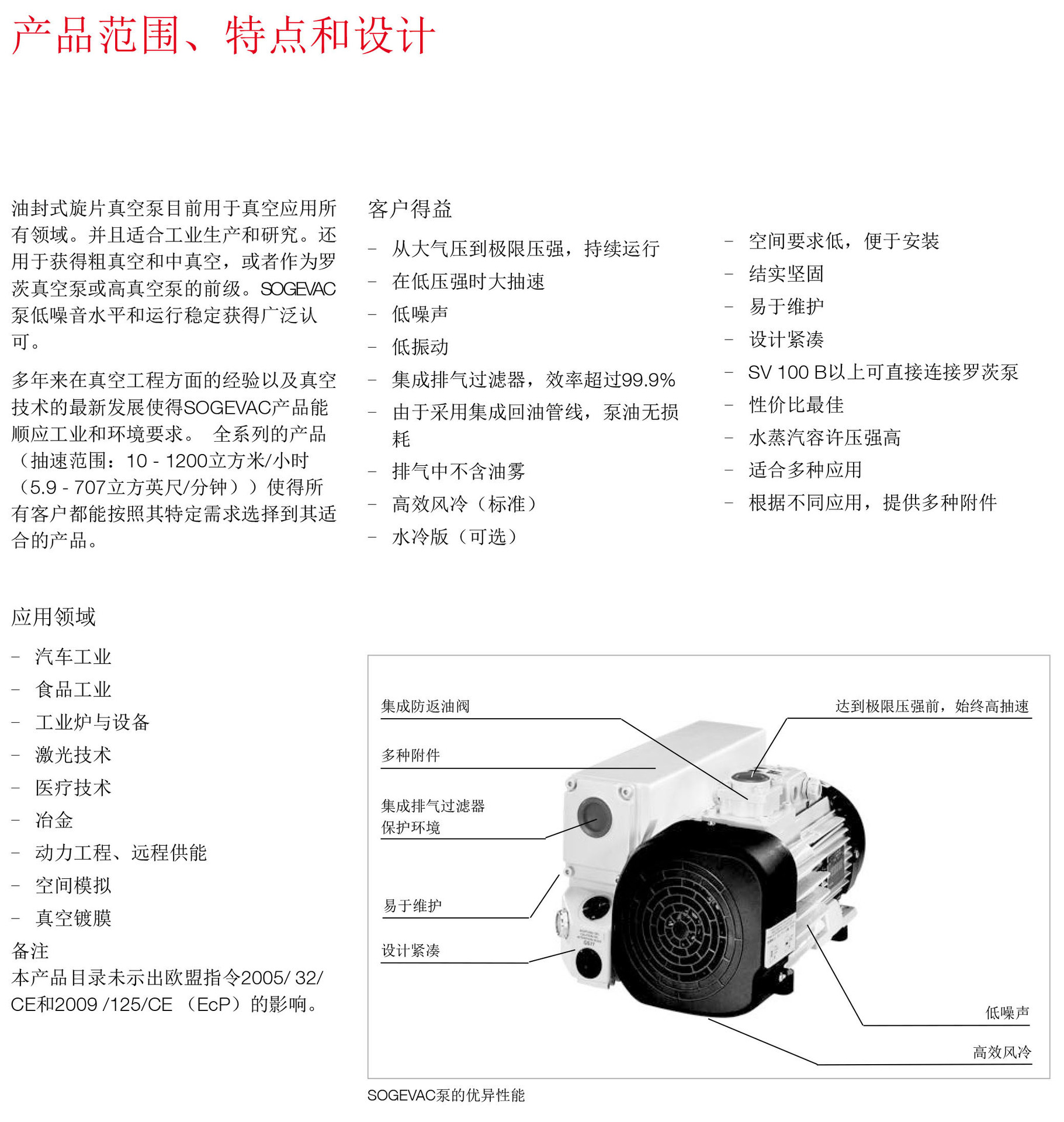 Leybold 莱宝真空泵SV100B 德国莱宝油式真空泵SV系列-阿里巴巴