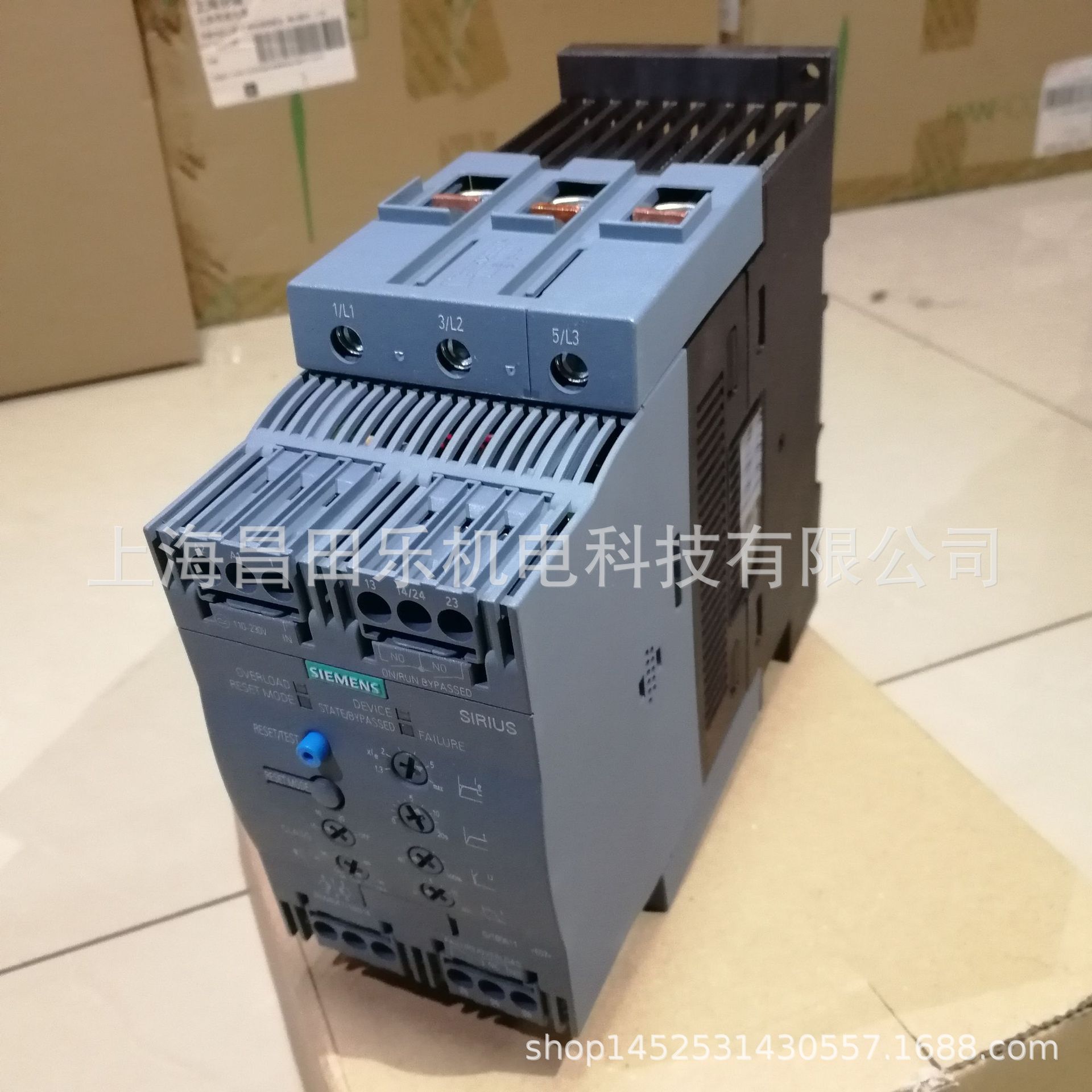 全新原装正品西门子3RW40系列软启动器3RW4024-1BB04-阿里巴巴