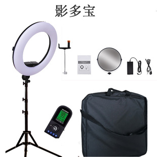 影多宝FE-480II 主播LED环形灯手机补光灯具美光直播照明套装厂家-阿里巴巴