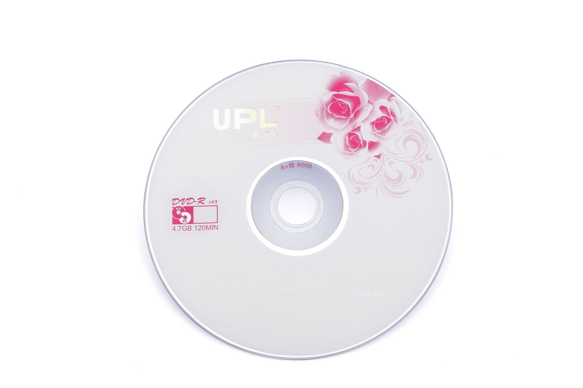 批发正品UPL DVD光盘 16X空白DVD 刻录光盘 原料A级光盘-阿里巴巴