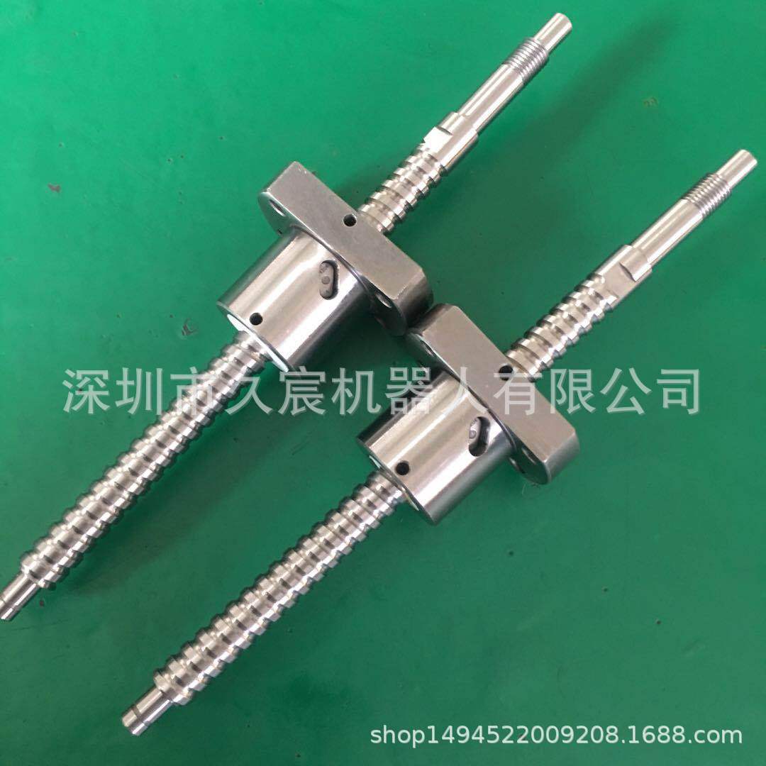 精密研磨滚珠丝杆SFK0401微型丝杠 0401小丝杆磨削螺杆直径4mm-搜了网
