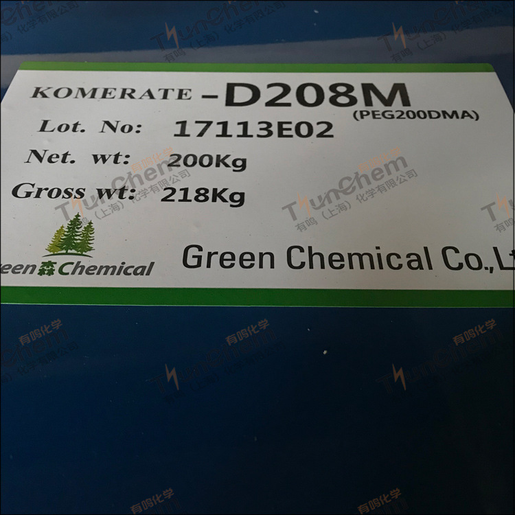 韩国KPX UV单体 D208M PEG200DMA 聚乙二醇二甲基丙烯酸酯-阿里巴巴