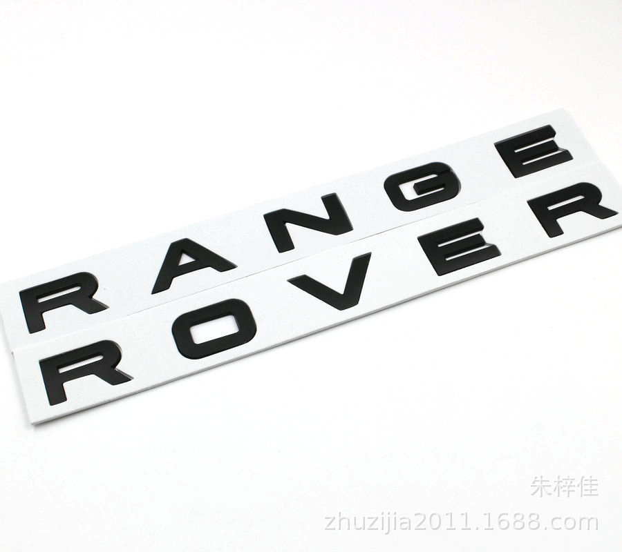 适用于路虎机盖标RANGE ROVER字标极光揽胜英文字母车贴标志 车标-阿里巴巴
