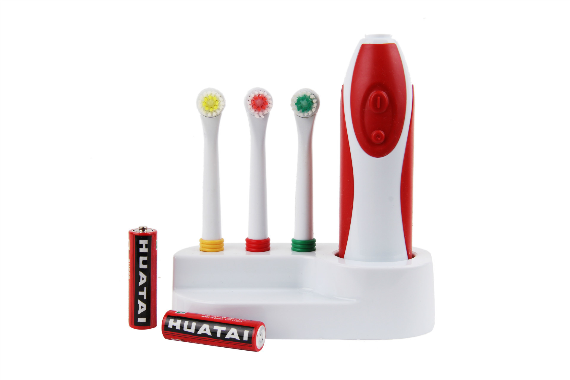 电动牙刷防水旋转送三个牙刷头厂家直销R-3A-阿里巴巴