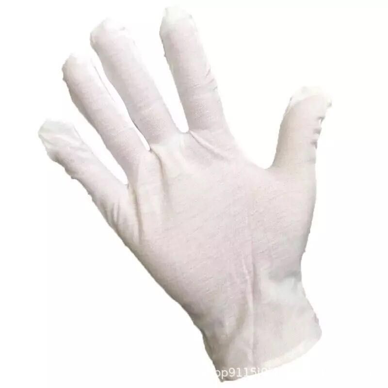供应白棉作业手套 纯棉拉架手套 棉汗布手套礼仪防尘布手套-阿里巴巴
