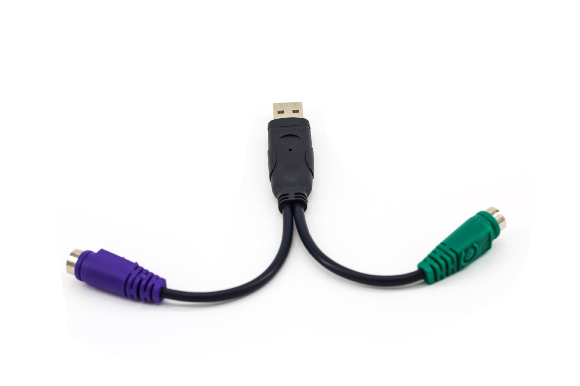 双芯片USB转PS2 u口转p口 usb转接线usb转P口 usb转接头PS2转USB-阿里巴巴