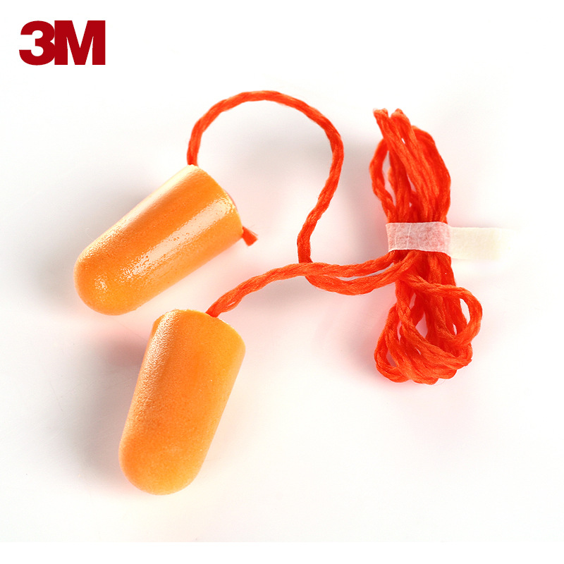 3M 1110 子弹型带线防噪耳塞 耳塞 耳塞批发 防噪音耳塞 100付/包-阿里巴巴