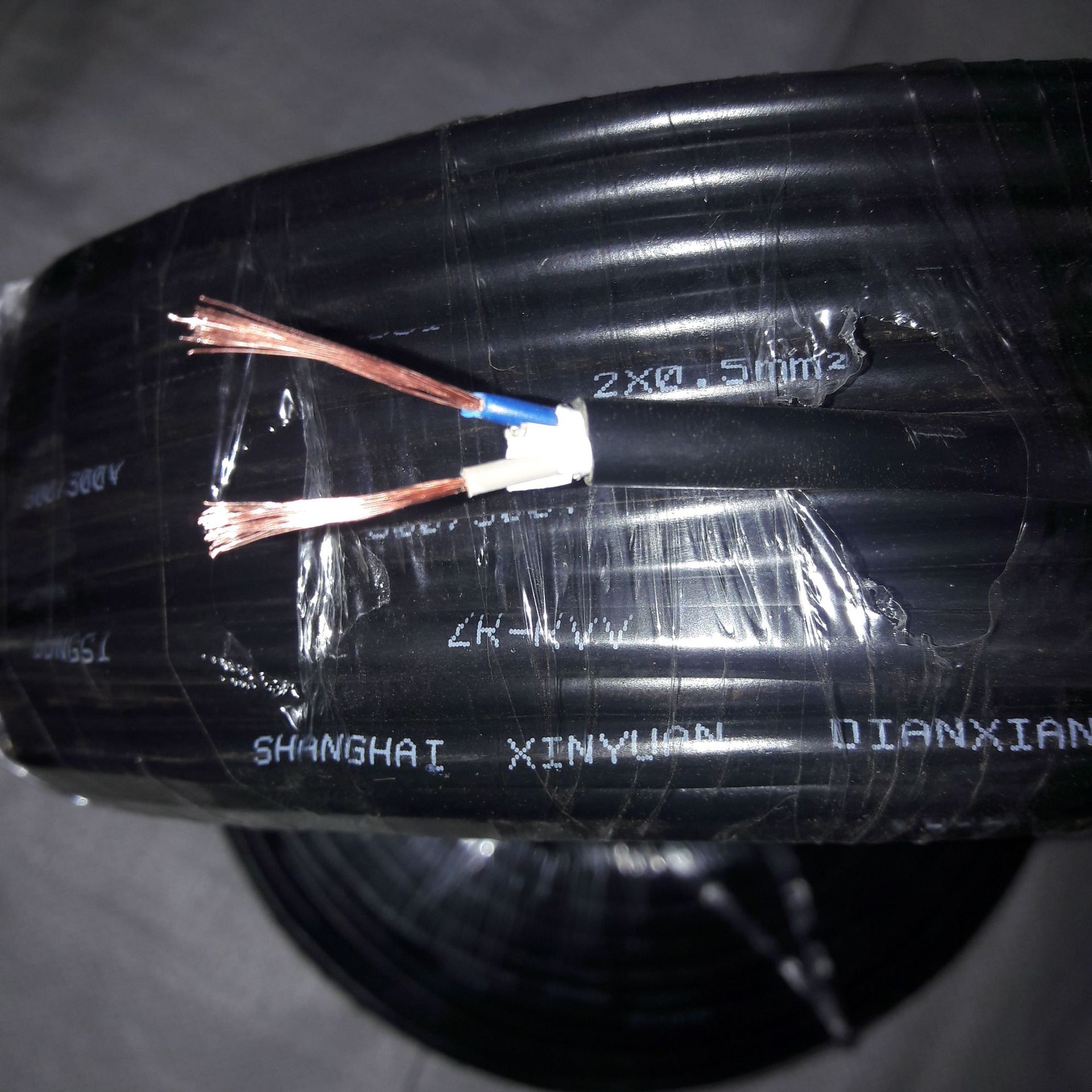 护套软电线 RVV2芯 0.5-6平方电线各种规格上海厂家-阿里巴巴