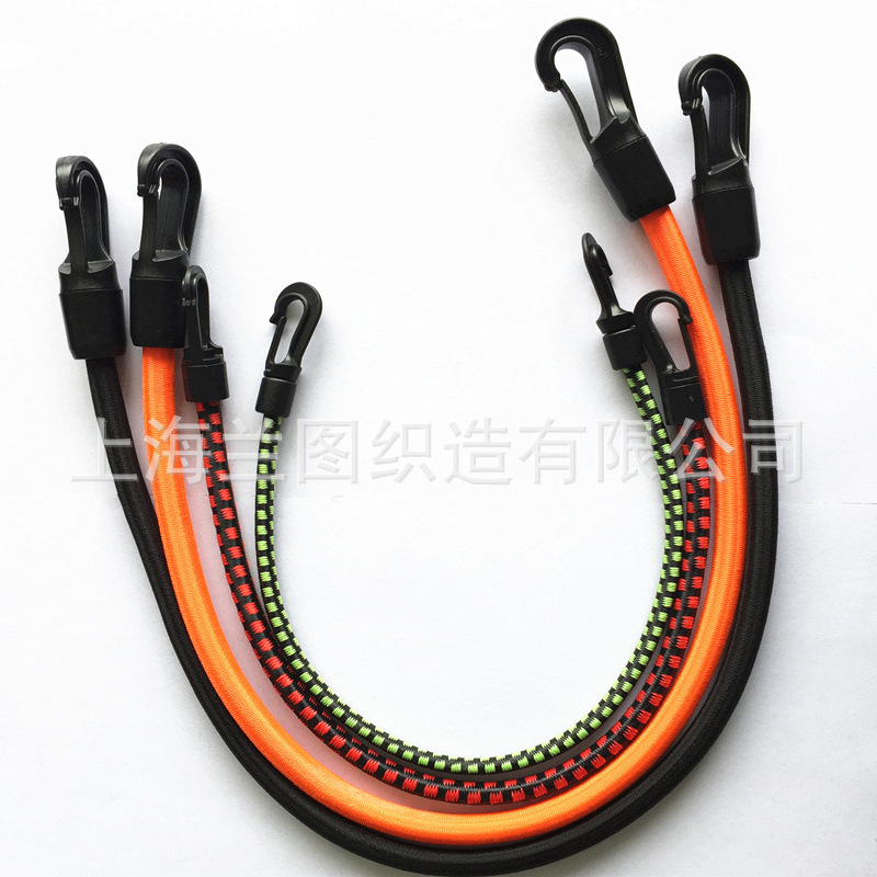 厂家定做健身弹力绳挂钩弹力绳 运动拉力绳 彩色挂钩弹力绳-阿里巴巴