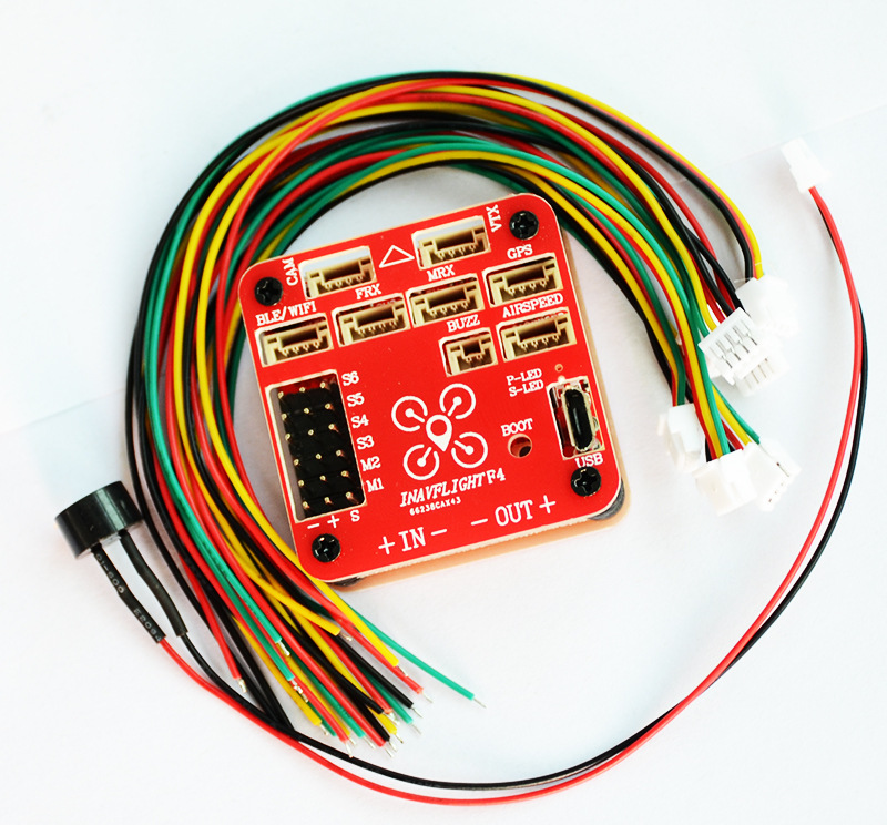INAV F4飞控 带OSD电流计BEC分电板 FPV固定翼 穿越机四轴 飞控F4-阿里巴巴